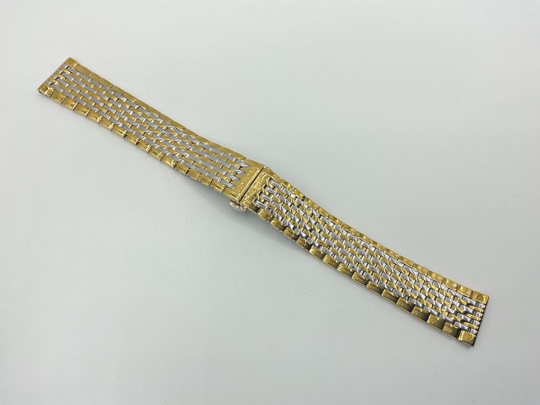Quality 18mm 316L Solid Two Tone Watch Band Bracelet for Longines La ...