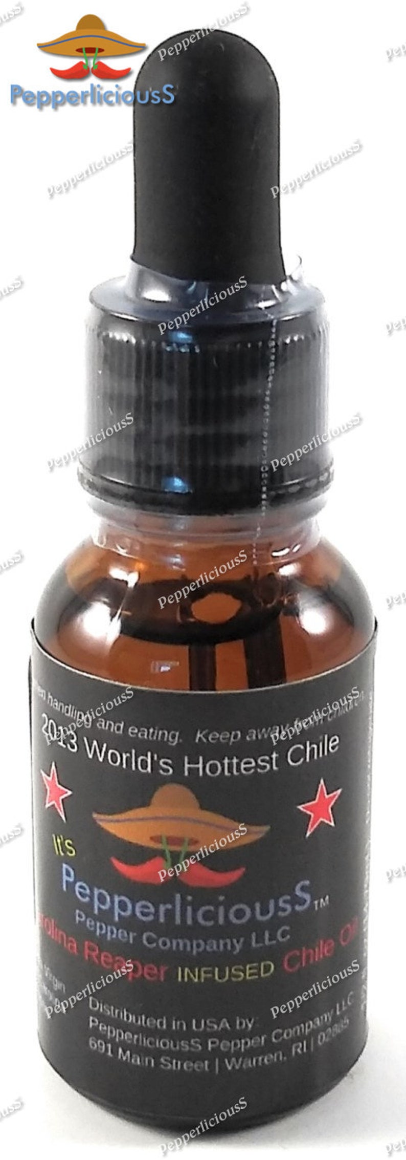 20 Dried CAROLINA REAPER Pepper Pods & 1/2 Ounce Bottle Infused ...