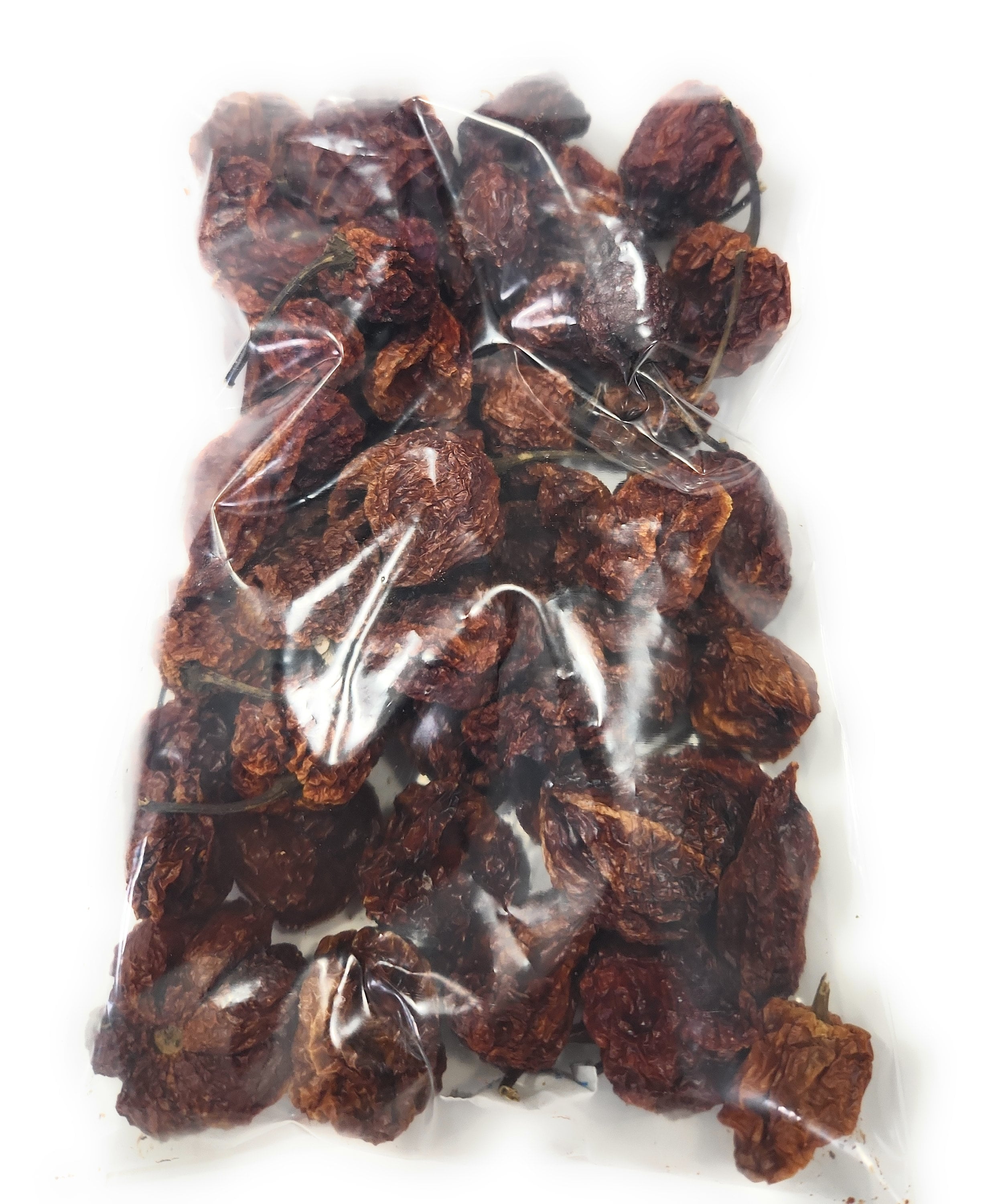 50 Red TRINIDAD SCORPION Whole Dried Chili Pepper Pods ~1,200,000 SHU ...