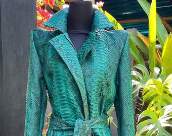 Trench Coat Python - Etsy