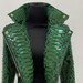 Custom Python Leather Biker Jacket, Leather Jacket for Women, Dragon ...