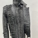 Man’s KING Snakeskin Biker Jacket, Black Python Leather Jacket for Men ...