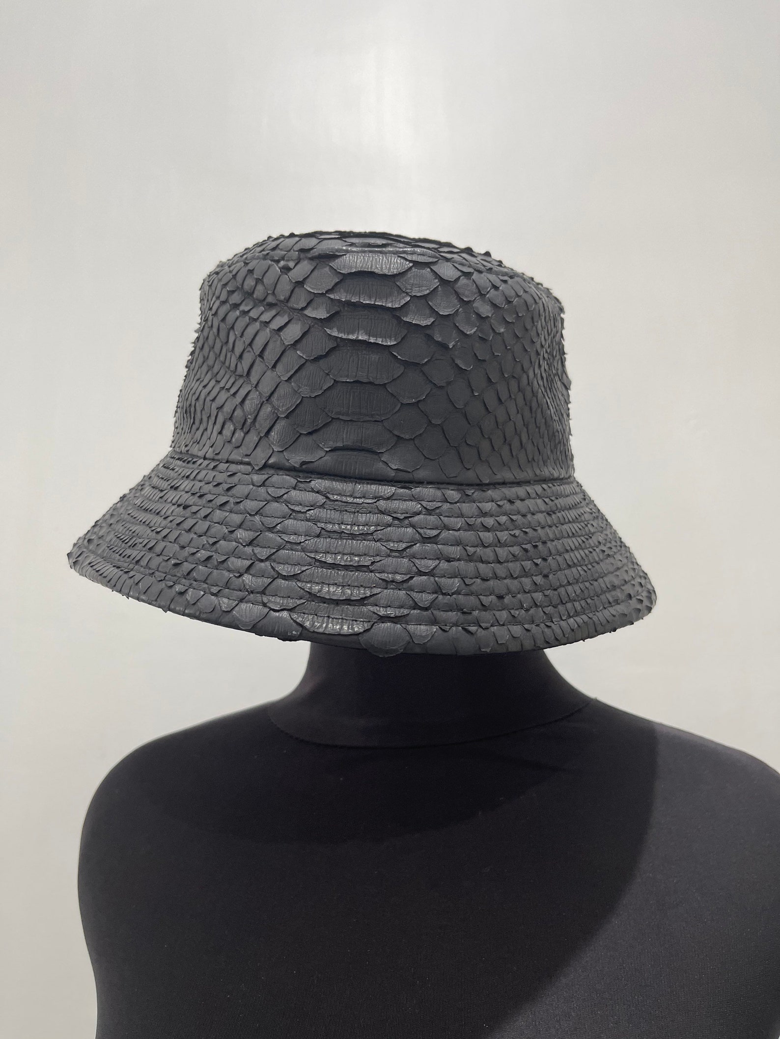 Snakeskin Hat Python Leather Cap Snake Skin Hat Leather - Etsy