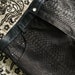 Python Leather Pants, Snakeskin Pants, Black Leather Pants, Lambskin ...