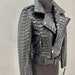 Custom Python Leather Jacket, Womans Biker Snakeskin Jacket, King Python Leather Jacket, Jumbo ...