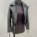 Custom Python Leather Jacket, Womans Biker Snakeskin Jacket, King ...