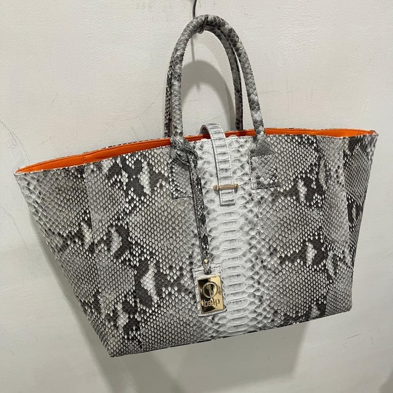 Snakeskin Bag - Etsy