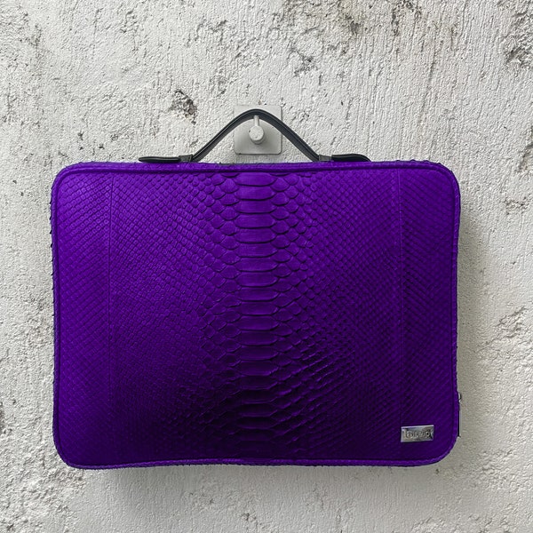 Leather Briefcase - Etsy