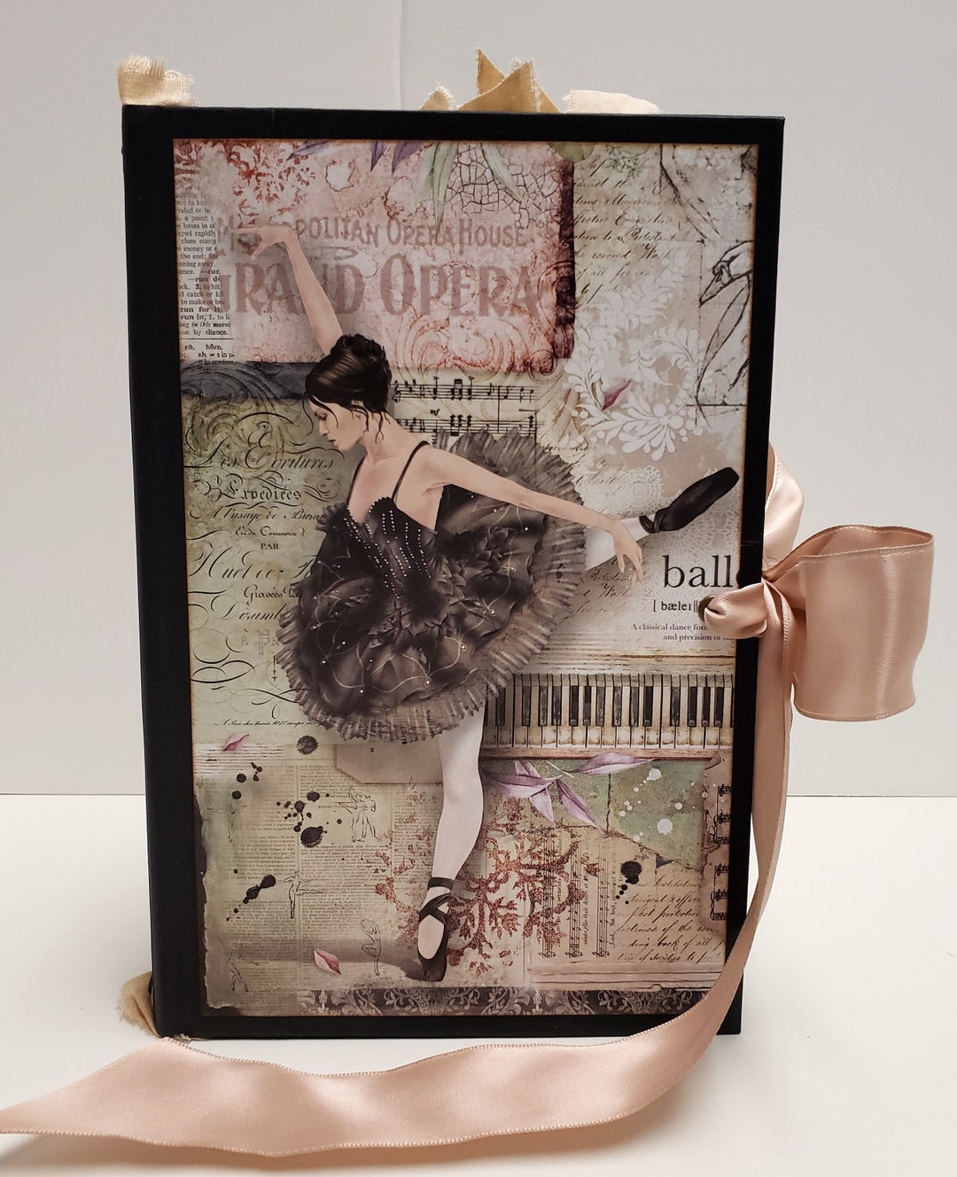 Hand Crafted Ballet Swan Journal - Etsy