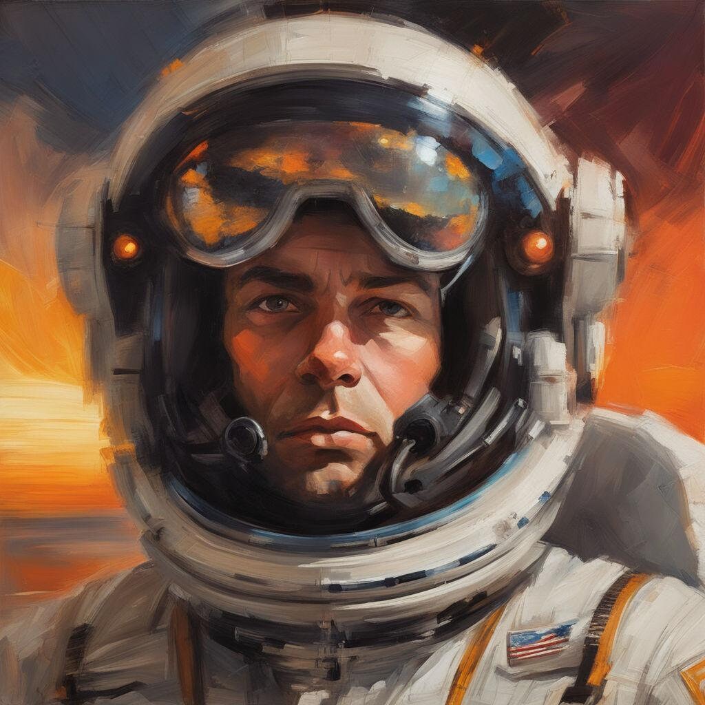 Your Astronaut Portrait - Etsy