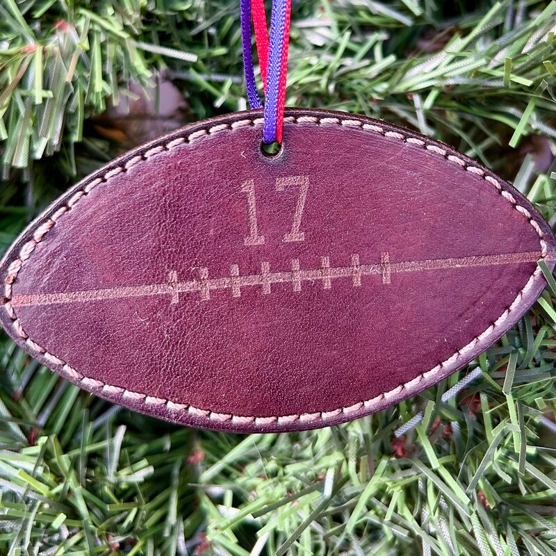 Leather Football - Etsy