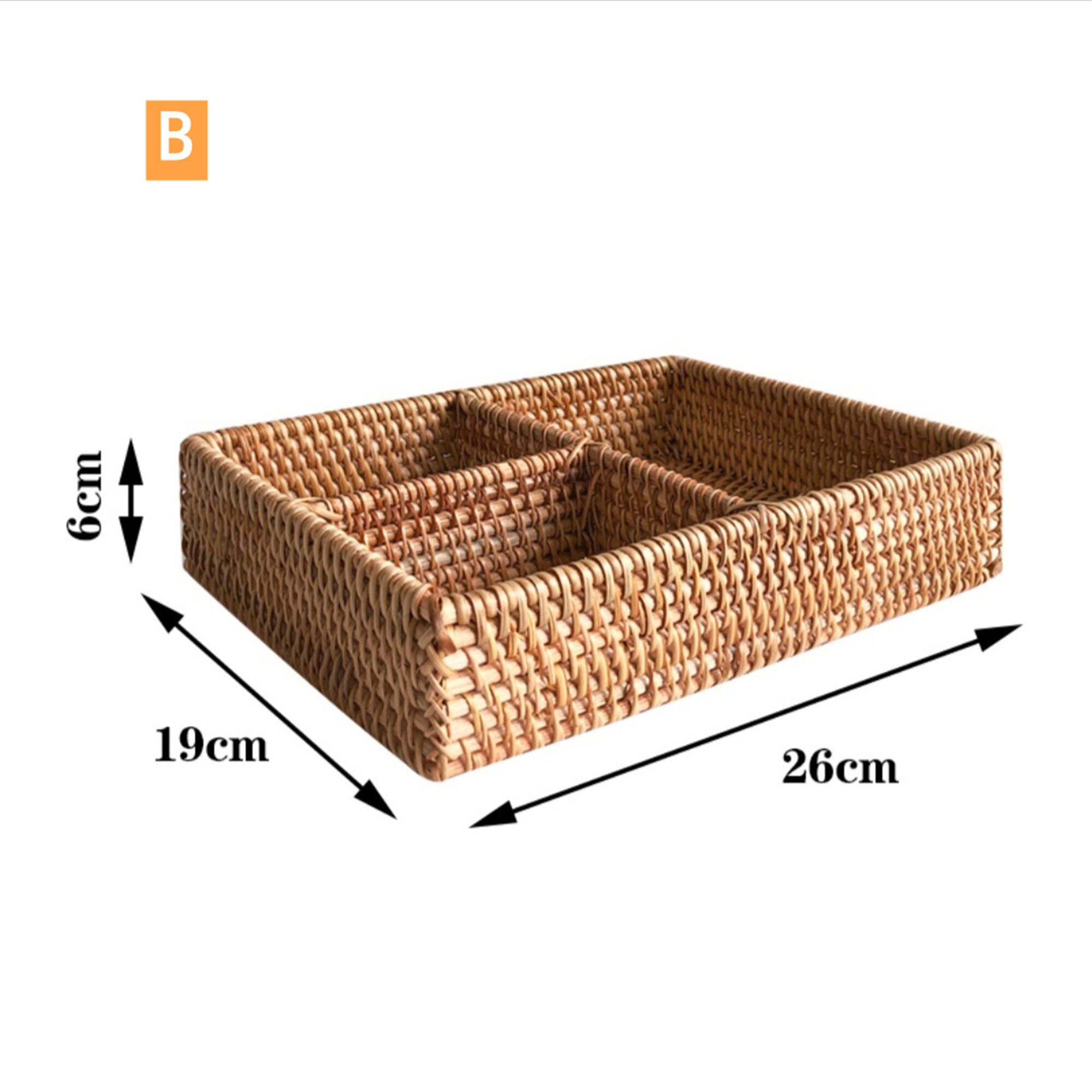 Rattan Woven Remote Control Storage Box B&B Hotel Home Coffee - Etsy