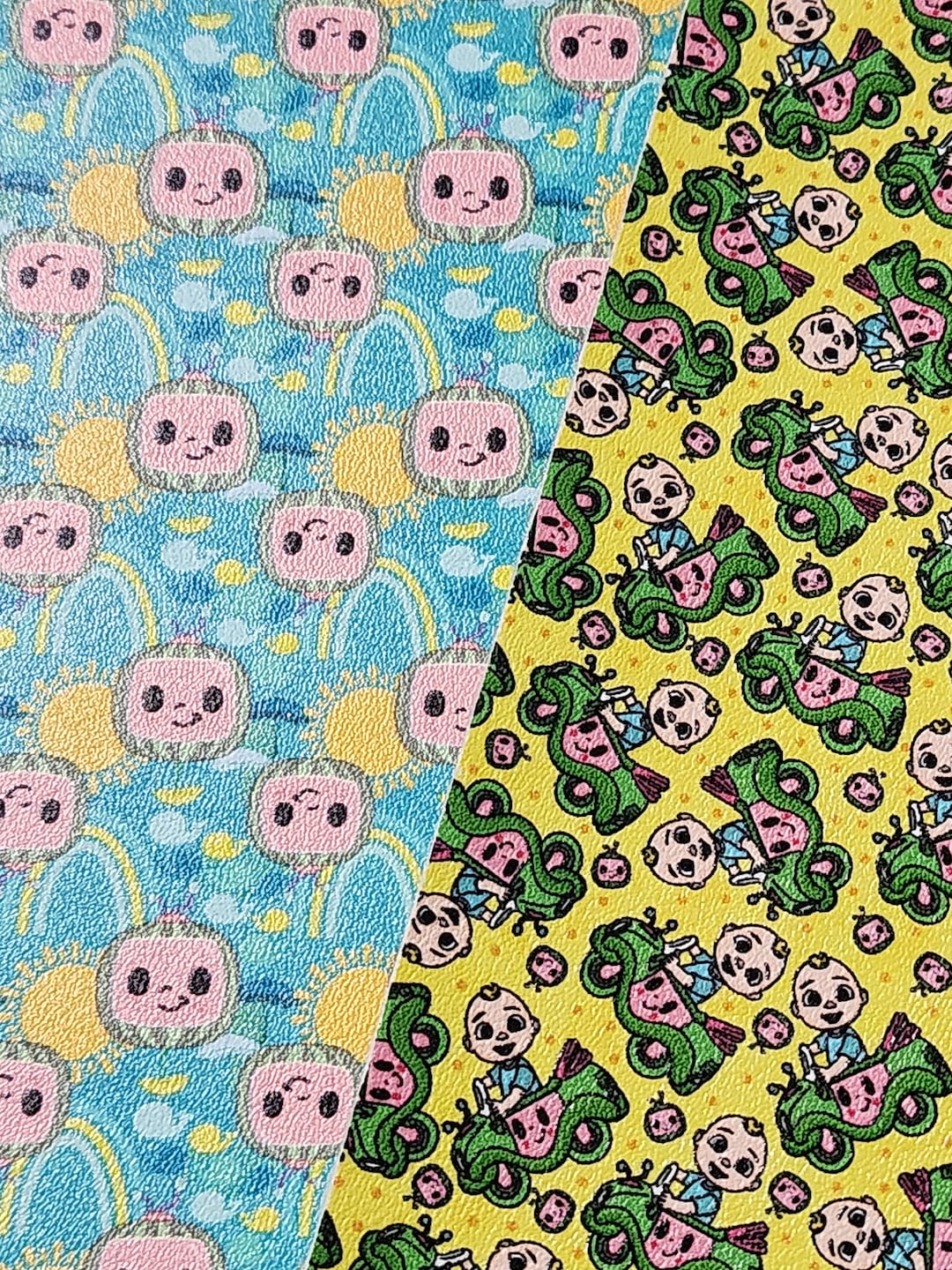 Cocomelon Faux Leather Sheet Set - Etsy