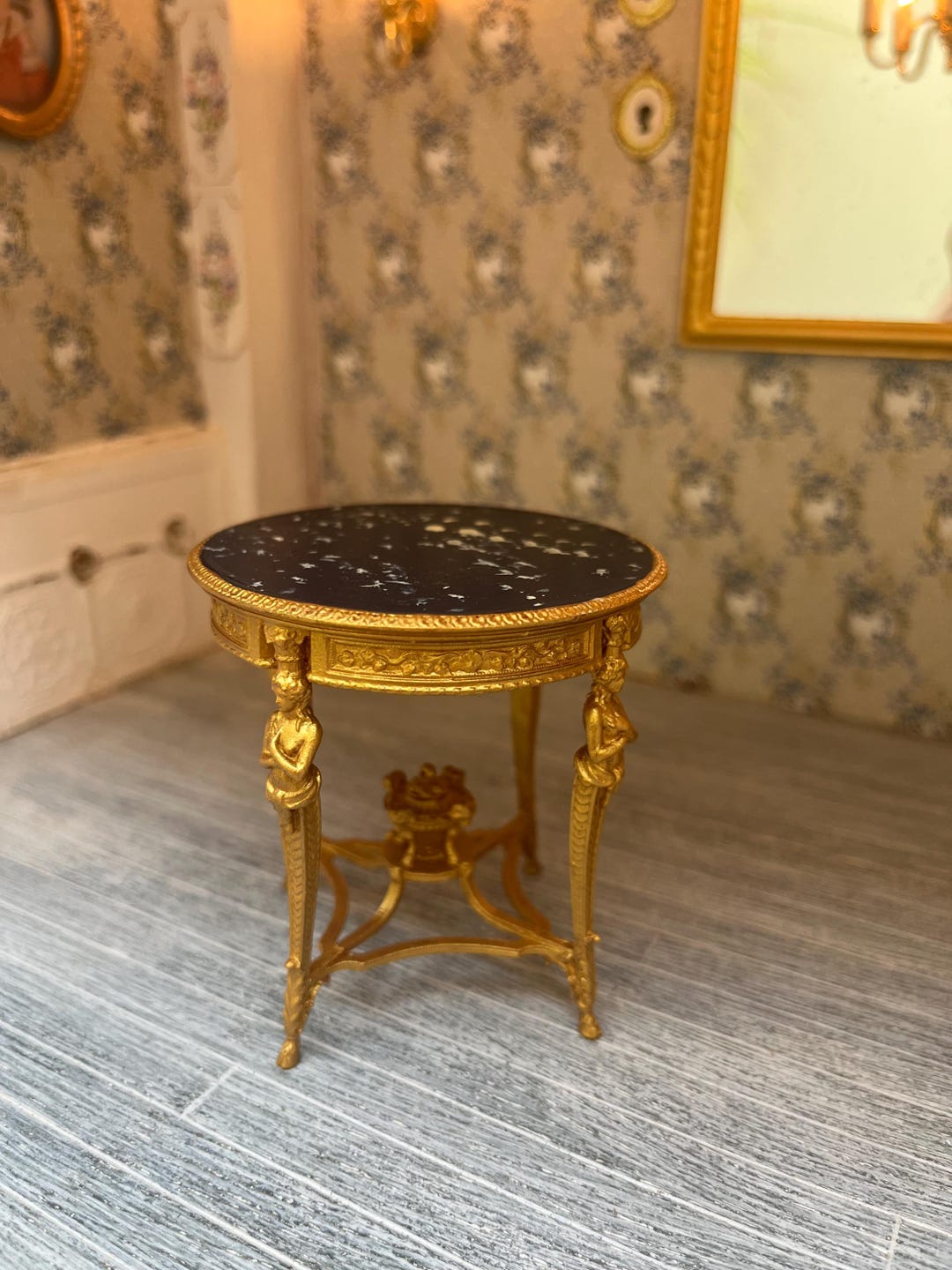 1.12th Scale Louis XV1 Caryatid Table. - Etsy