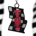 3D Printed F1 Keychain Full Color Fidget Toy Gift Formula 1 Ferrari ...
