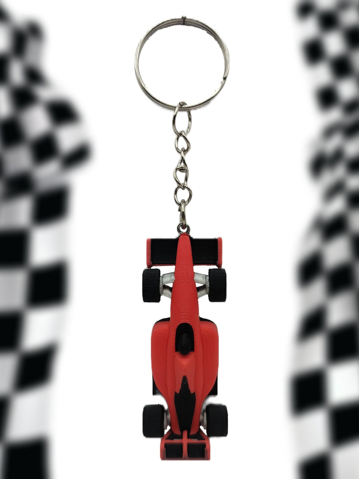 F1 Keychain Mini Car Full Color Fidget Toy Gift Formula 1 Ferrari ...