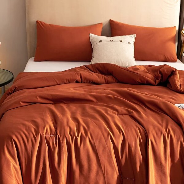 Orange Bedding - Etsy