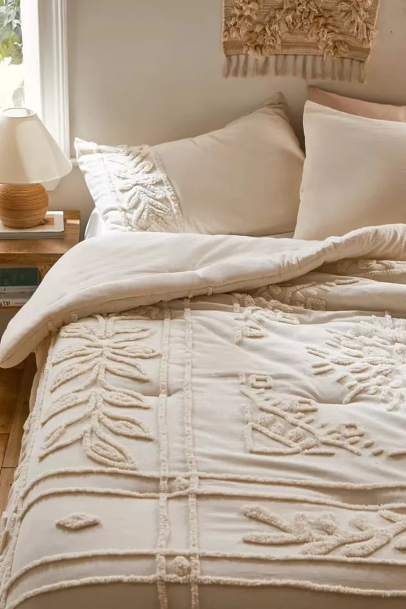 Luxury Boho Bedding King Queen Comforter Cover Set Bohemian - Etsy