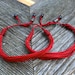 Red String Protection Bracelet, Red Cord Bracelet for Men Women and ...