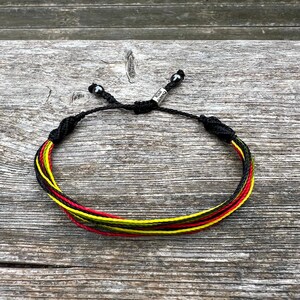 Rasta String Bracelet, Jamaican Bracelet Rasta Jewelry | Reggae Bob ...