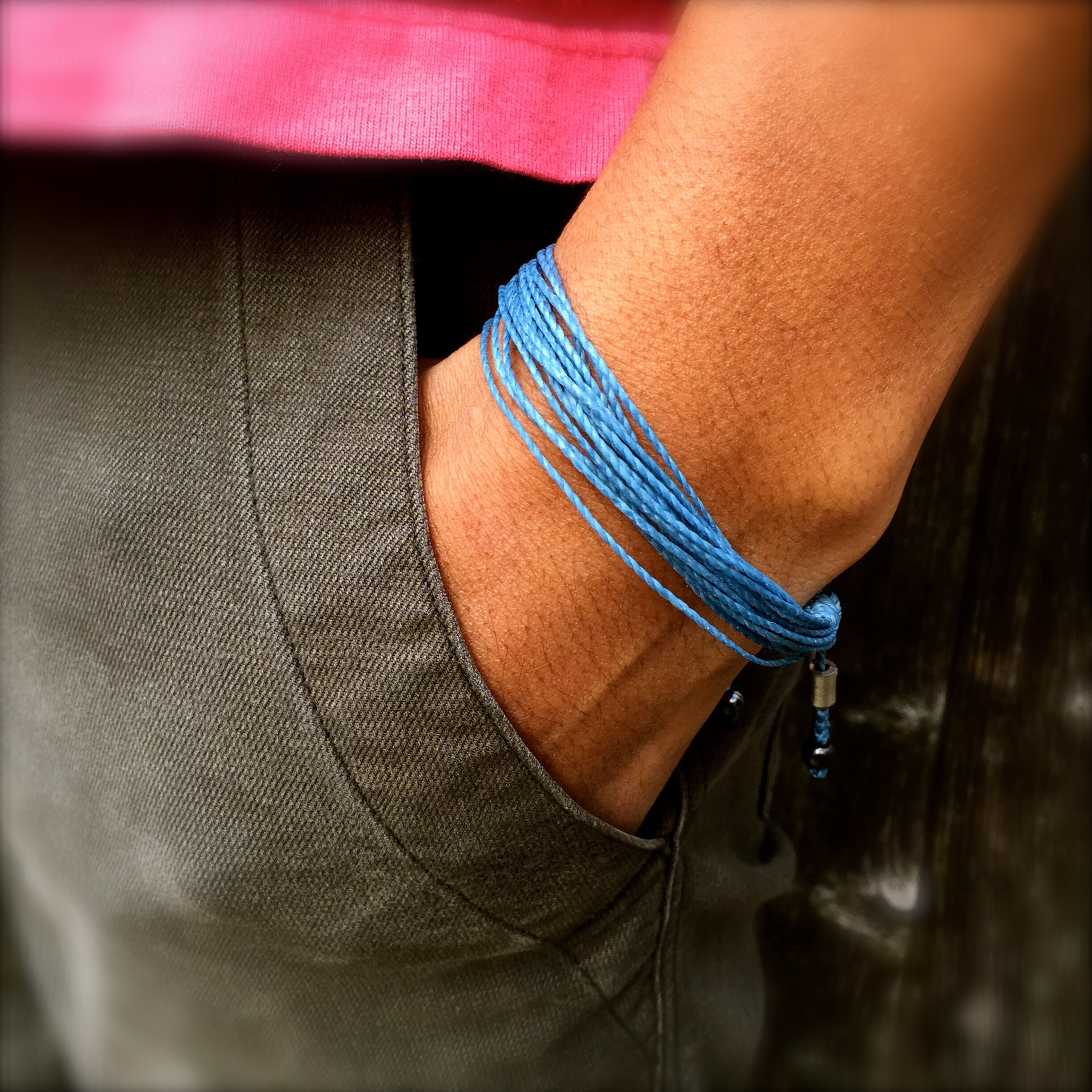 Light Blue Awareness Bracelet | Prostate Cancer Bracelet | Addison ...