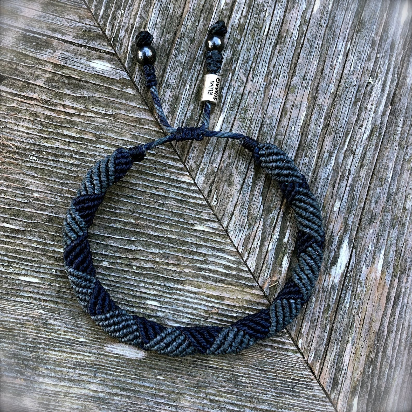 Mens Rope Bracelet Blue | Handmade Mens Bracelet | Sailor Rope Bracelet ...