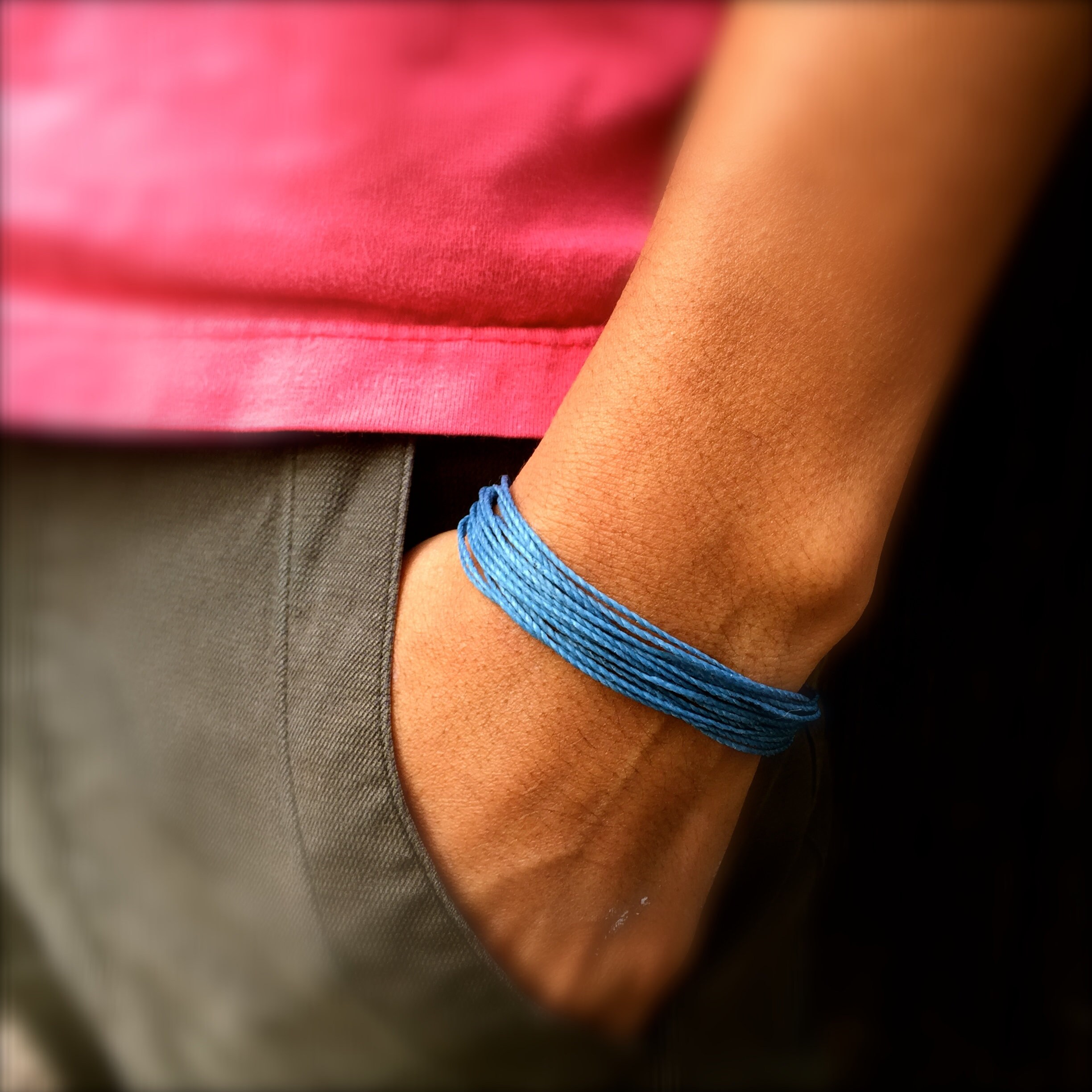 Light Blue Awareness Bracelet | Prostate Cancer Bracelet | Addison ...