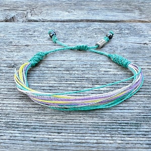 Pastel Friendship Bracelet Easter Gift Ideas for Girls Easter Bracelet ...