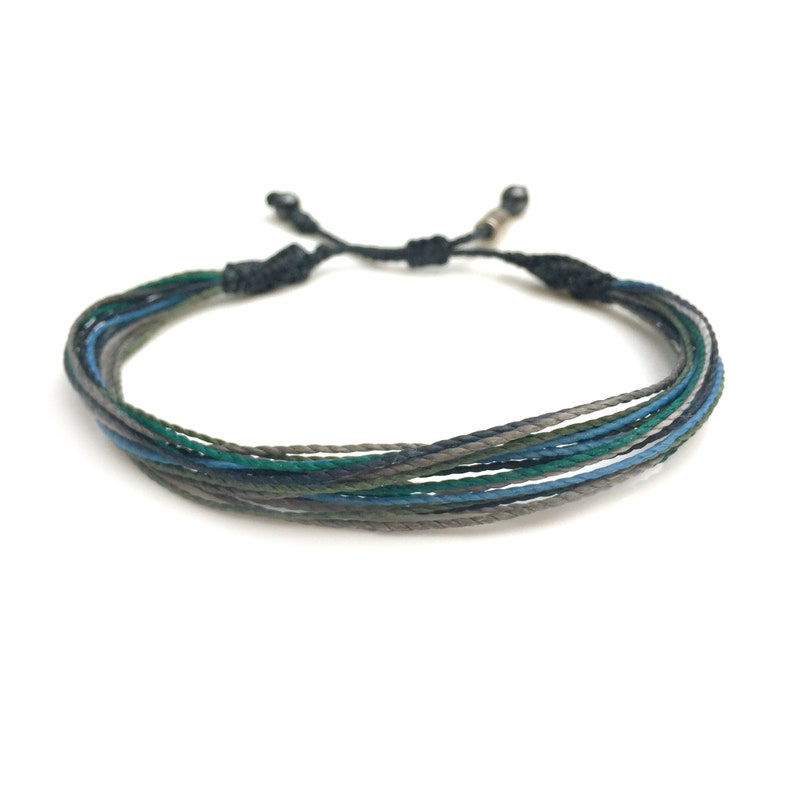 Mens Thread Bracelet Men String Bracelet Boy Surfer - Etsy