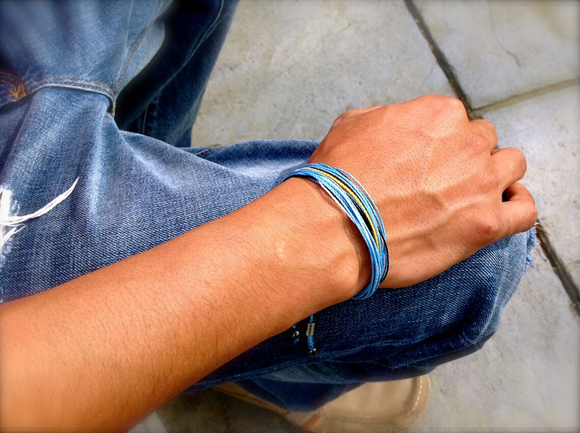 Argentina Bracelet Lionel Messi Soccer Bracelet String - Etsy