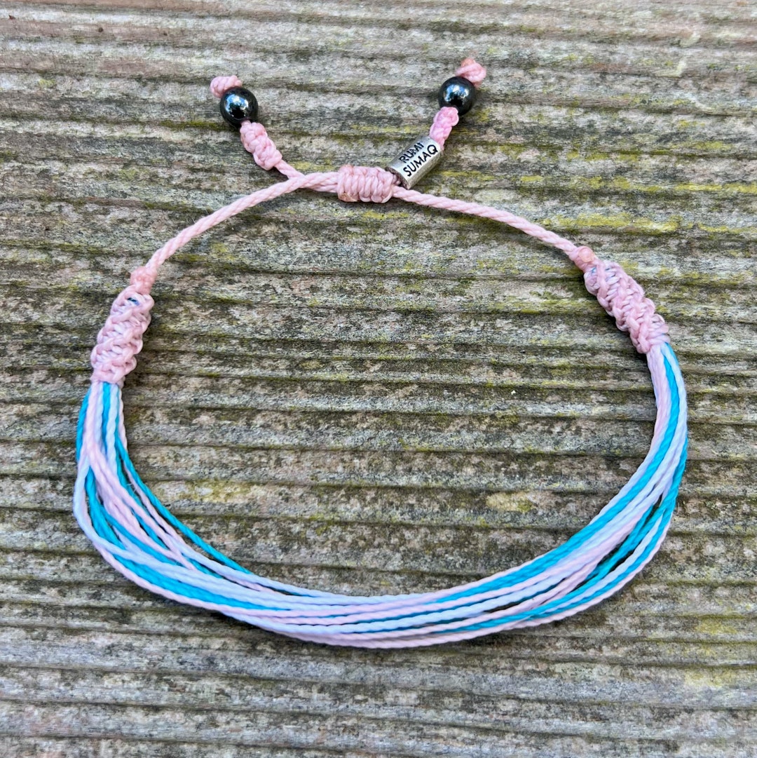 Transgender Pride Bracelet – Adjustable LGBTQ Trans Flag Jewelry for ...