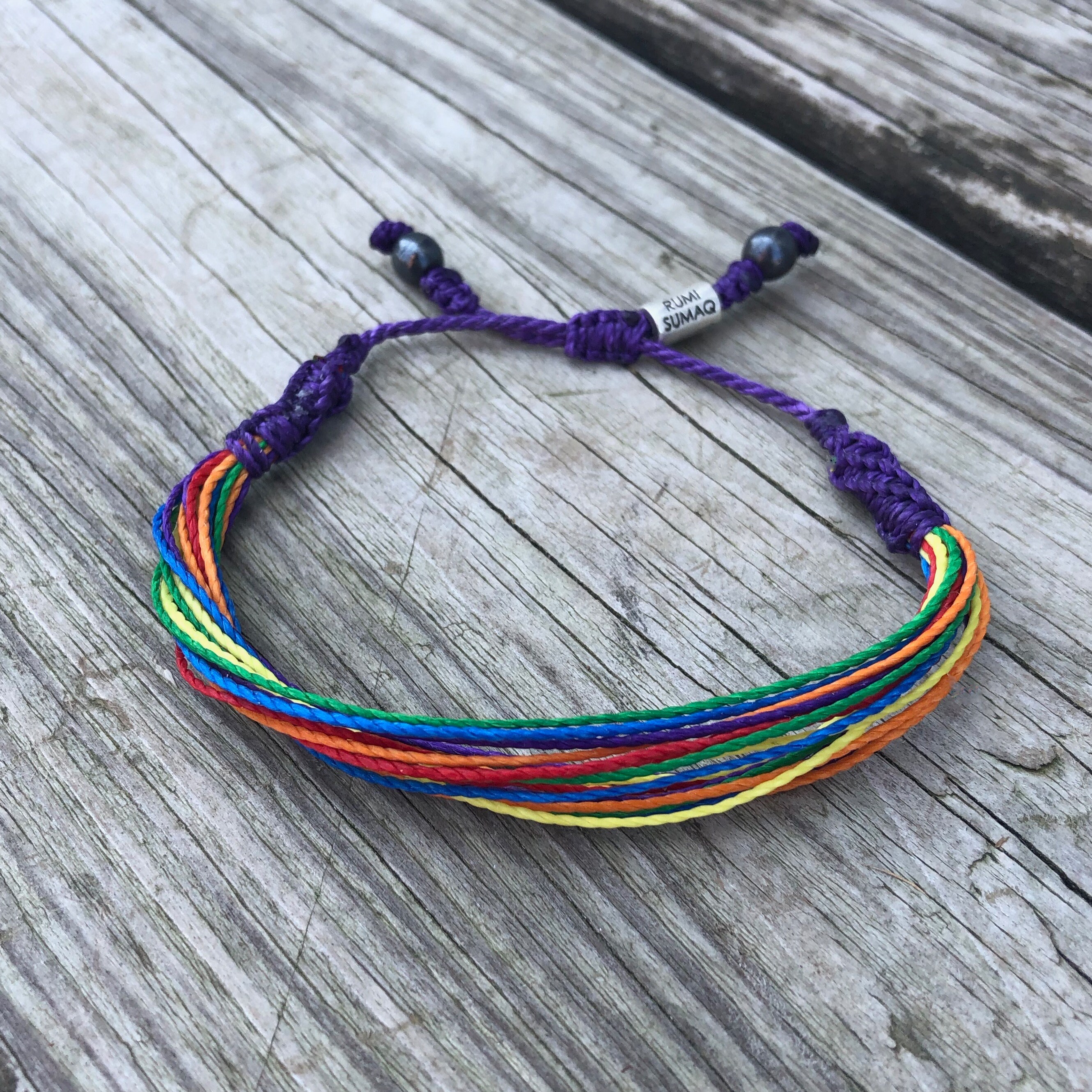 Gay Pride Bracelet | Rainbow Bracelet | Lesbian Bracelet | LGBT Gifts ...
