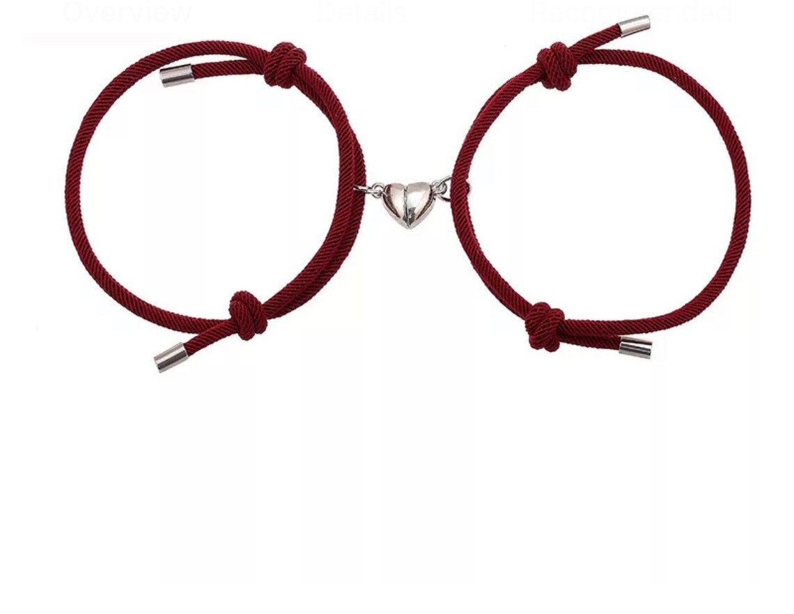 Matching Magnetic Bracelets,couple Bracelet, Long Distance Bracelets ...