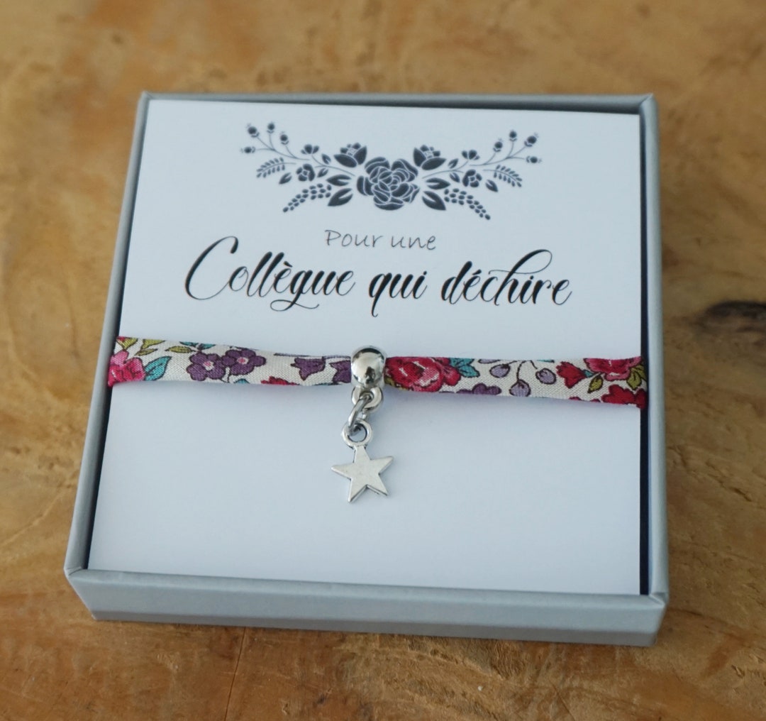 Colleague Who Rocks Personalized Bracelet Friendship Friend Girlfriend ...