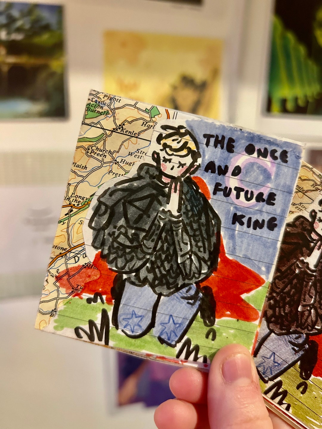 The Once and Future King - Merlin Zine - Etsy