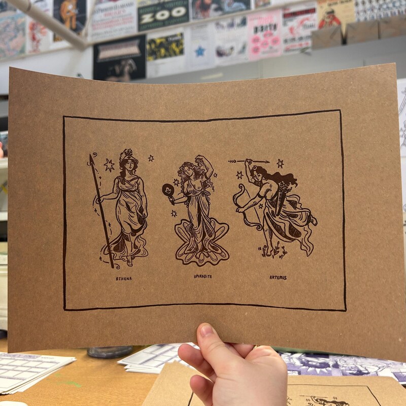Risograph Print - Etsy