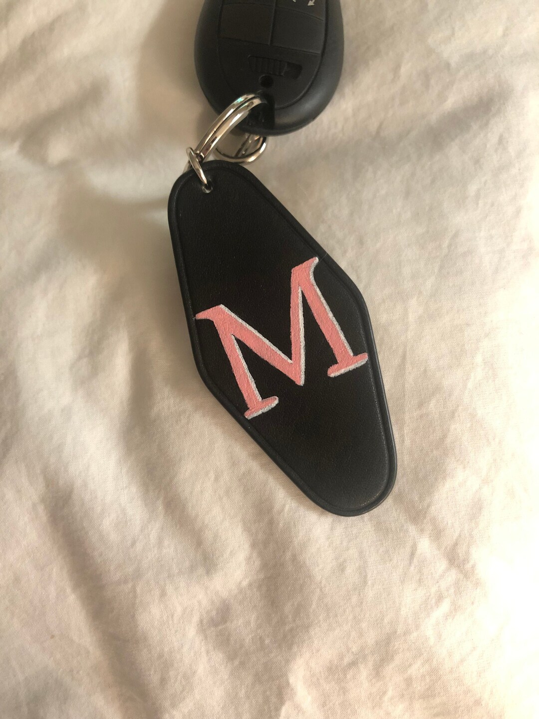 Personalized Hotel Style Leatherology Keychain - Etsy
