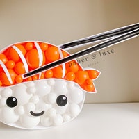Sushi Kawaii Birthday Banner | Sushi Party Decorations (digital ...
