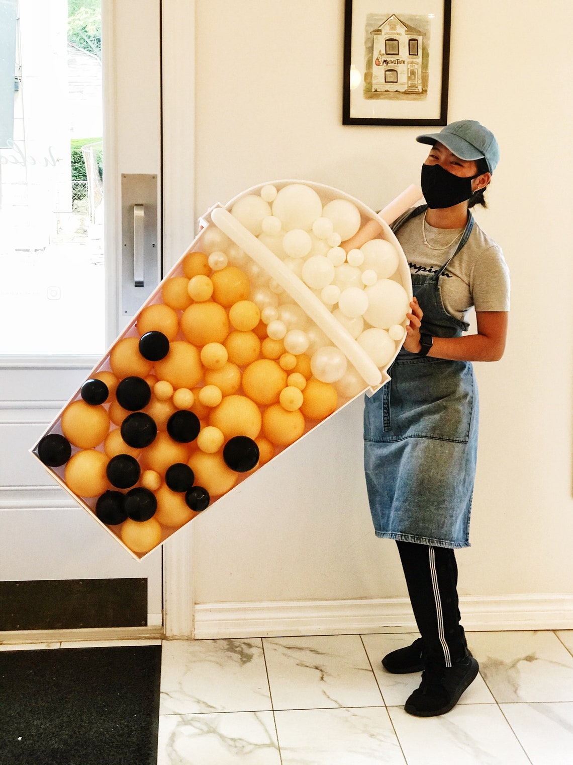 DIY boba TEMPLATE ONLY boba party ideas bubble tea party | Etsy