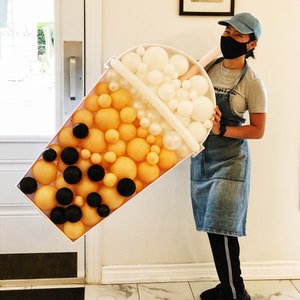 DIY Boba Balloon Workshop, Boba Party Ideas, Bubble Tea Party, Boba ...