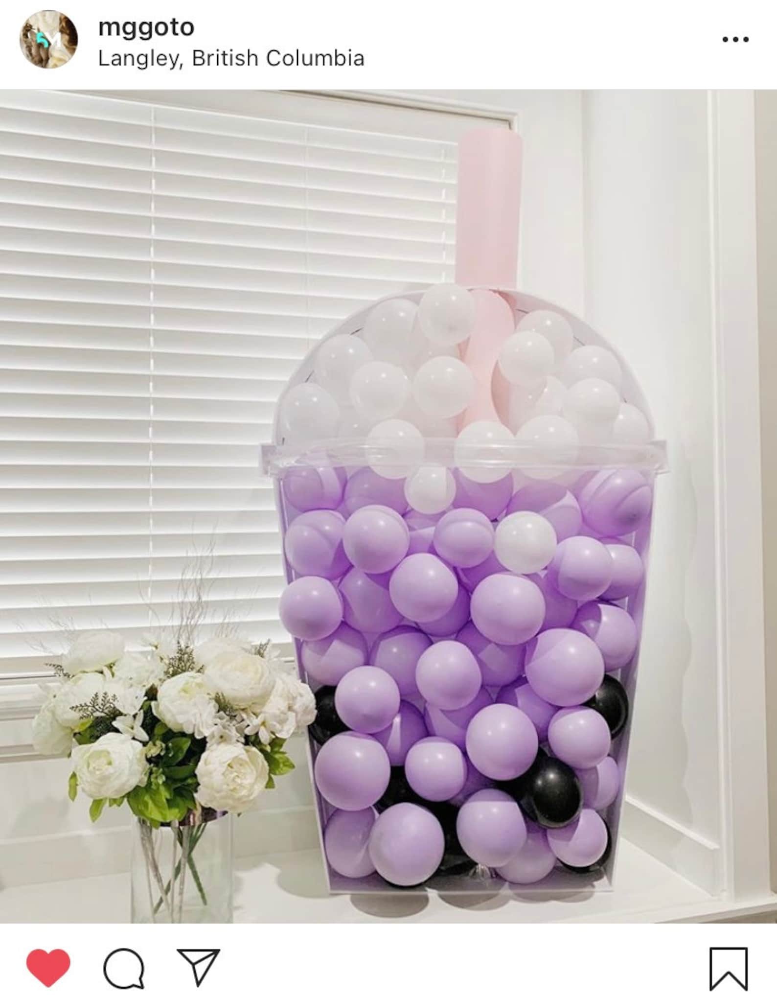 DIY Boba Balloon Template Boba Balloon Boba Decor Boba | Etsy UK