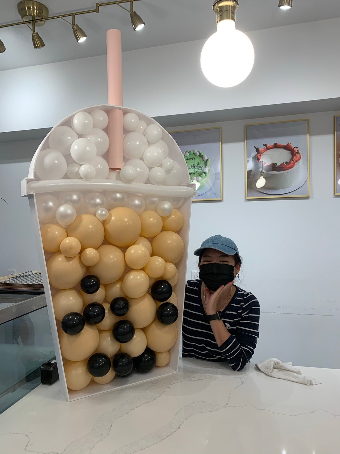 DIY boba TEMPLATE ONLY boba party ideas bubble tea party | Etsy