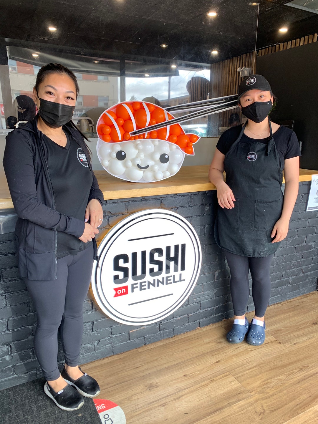 Sushi Themed Birthday Decoration, Diy Sushi Decoration, Sushi Balloon ...