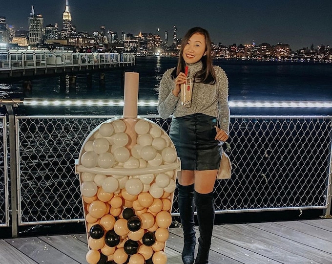 DIY Boba Balloon Workshop Boba Party Ideas Bubble Tea Party - Etsy