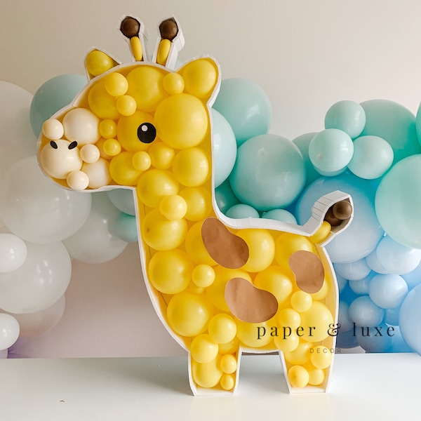 Giraffe Balloon - Etsy