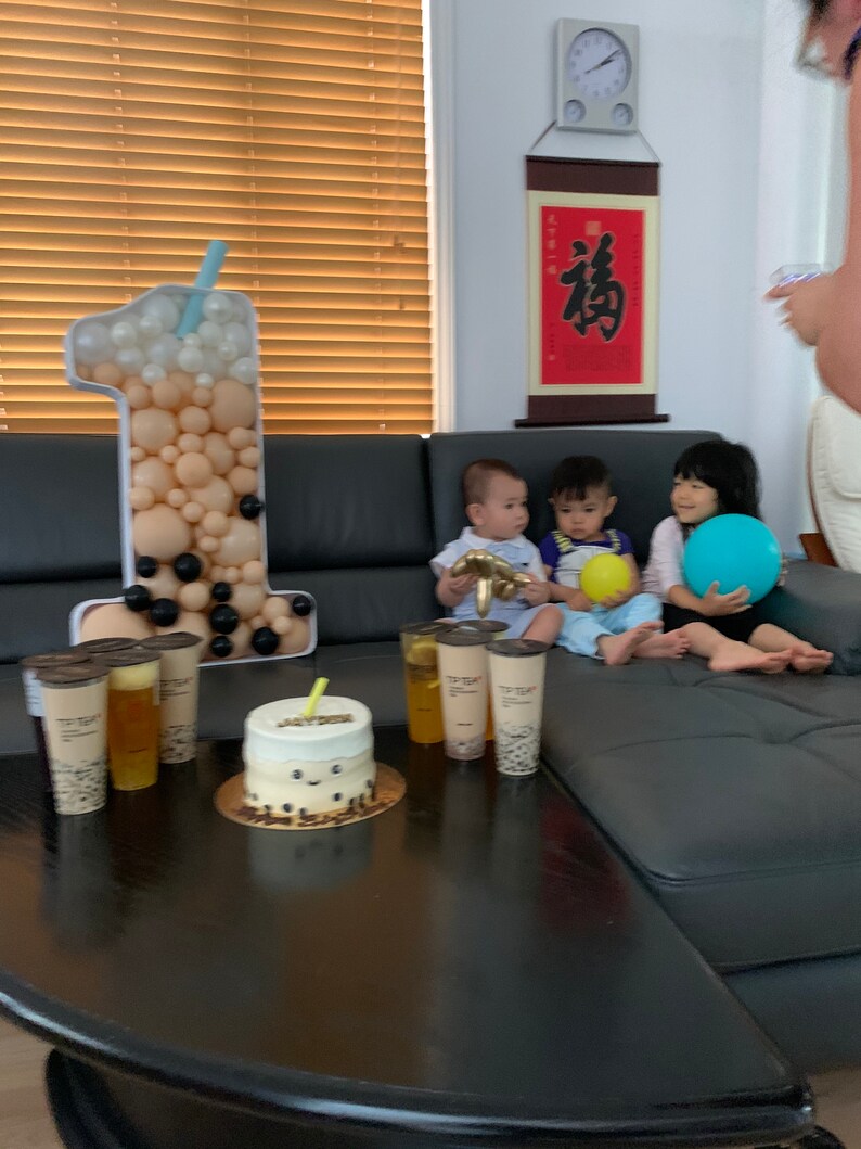 DIY Boba Themed Birthday Boba Boba Balloon Boba Decor | Etsy