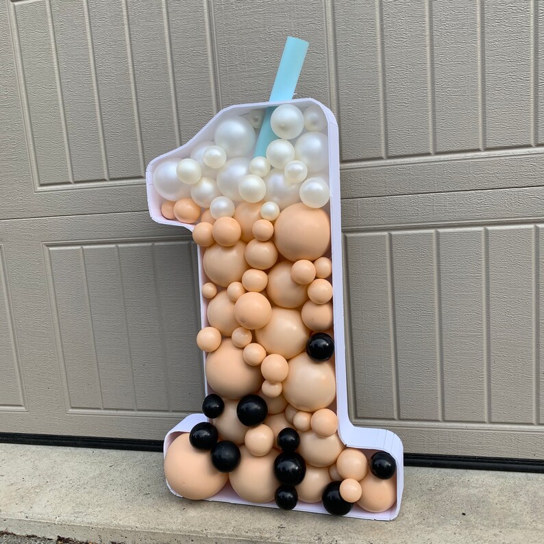 DIY Boba Themed Birthday Boba Boba Balloon Boba Decor | Etsy