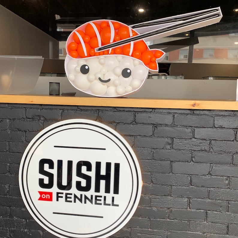 Sushi Party Decorations Sushi Party Ideas Sushi Balloon | Etsy