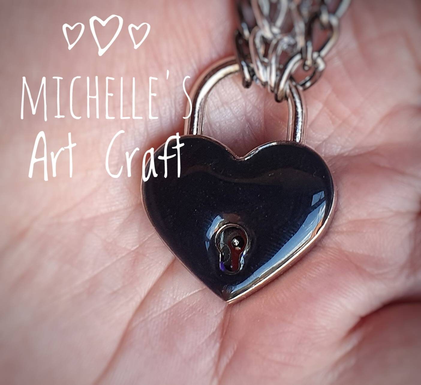 Black Heart Padlock With Green Swirl Rabbit for BDSM Discrete - Etsy