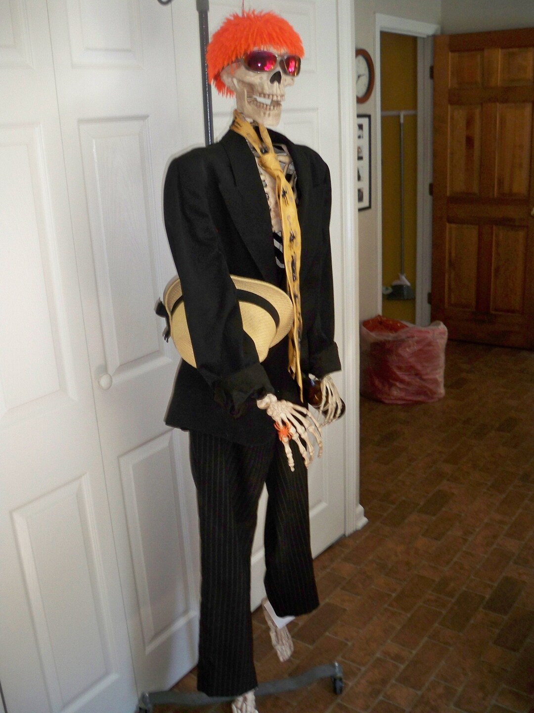 60 Inch Retro Fully Dressed Halloween Bar Hopper Skeleton Beer - Etsy UK